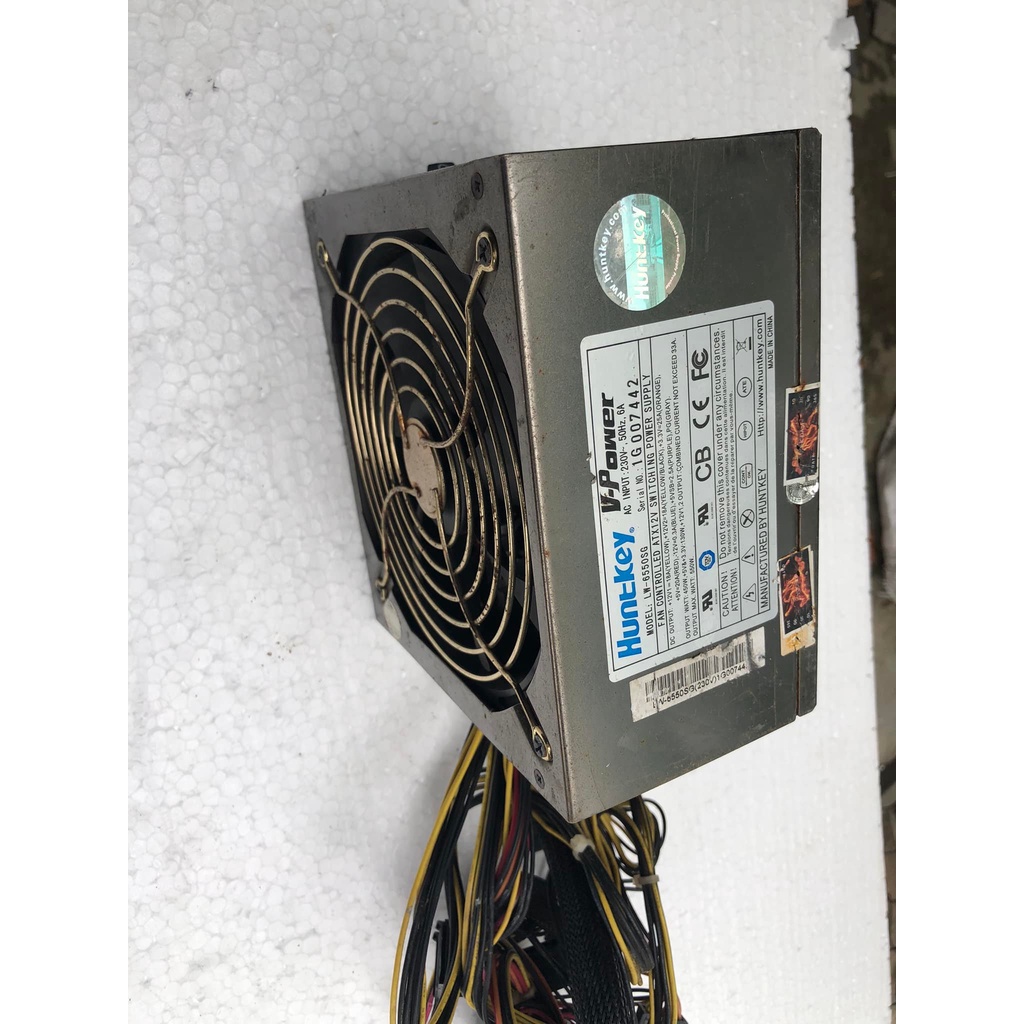 Bộ nguồn máy tính PC HUNKEY LW 6500HG Công suất thật | Shopee Việt Nam
