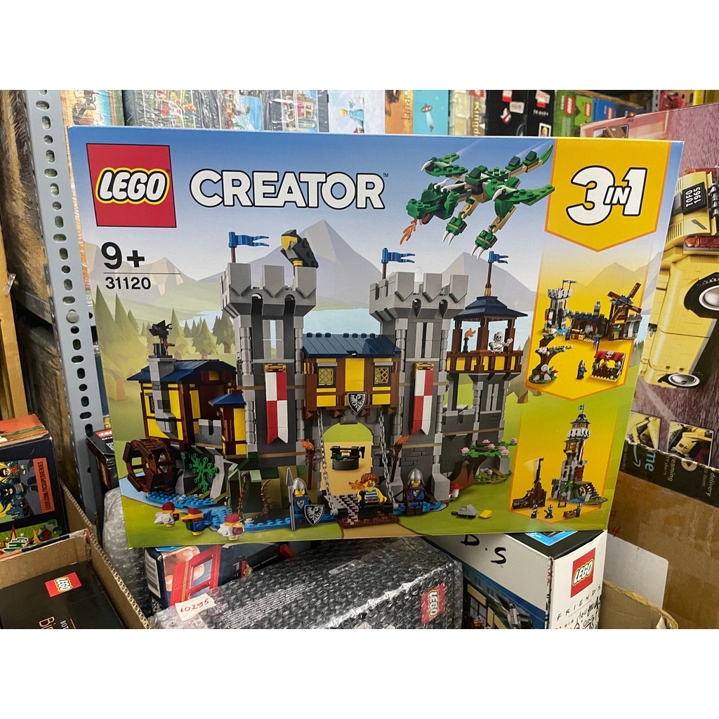 [CÓ SẴN] LEGO 31120 - Creator - Medieval Castle - Lâu Đài Trung Cổ ...