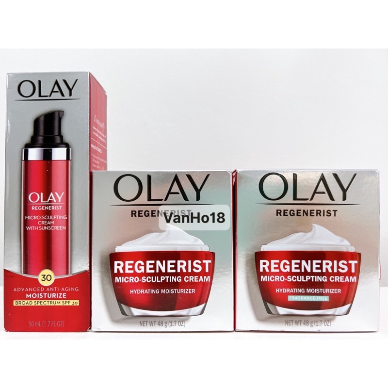 Olay USA_Kem dưỡng ẩm chống lão hóa Olay Regenerist Micro-Sculpting ...