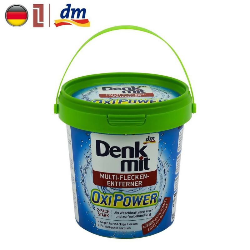 Bột tẩy vết bẩn dành cho quần áo màu Denkmit Oxi Power Multi Flecken ...