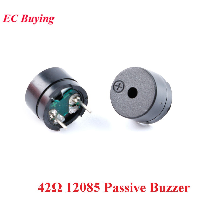 Set 10 Còi 42ω 12mmx8.5mm 12085 42r 42 Ohms Ac 3v 5v Piezo 12mmx8.5mm Cho Arduino | Shopee Việt Nam