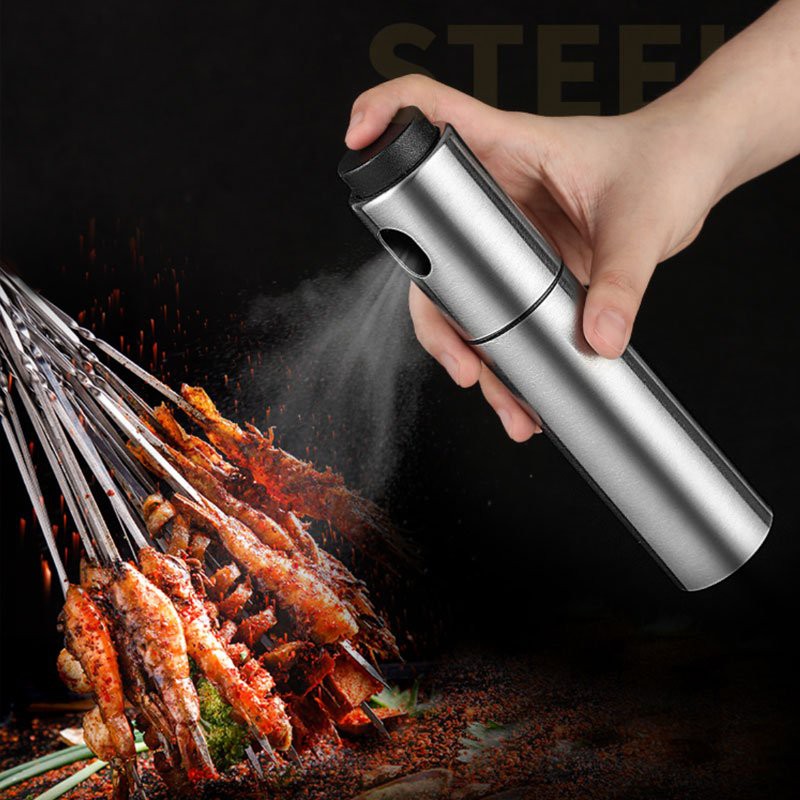 [HÀNG CÓ SẴN] Bình xịt dầu ăn chai inox 100ml bình xịt tiện lợi cho các ...