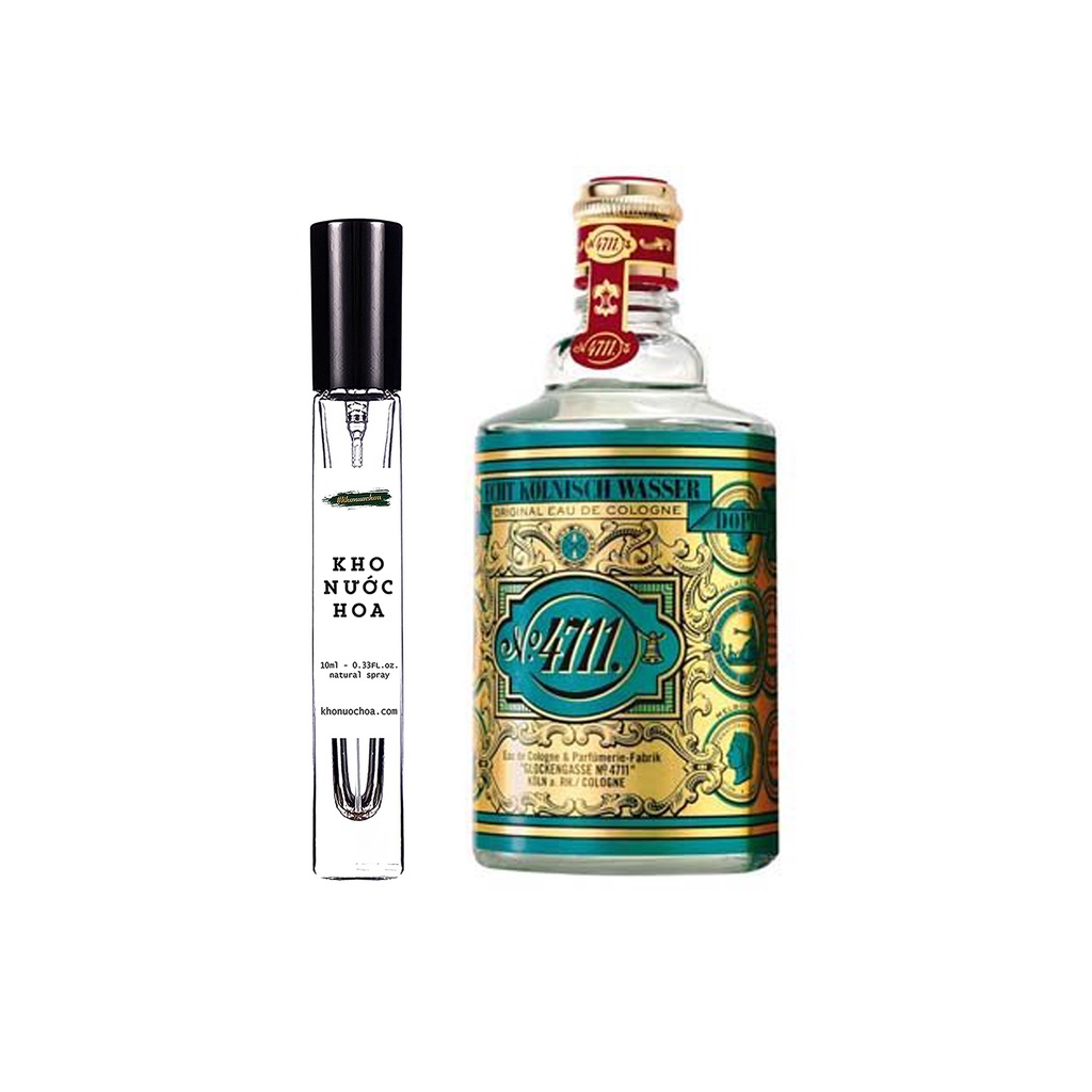 Khonuochoa - Mẫu thử MAURER & WIRTZ 4711 ORIGINAL | Shopee Việt Nam