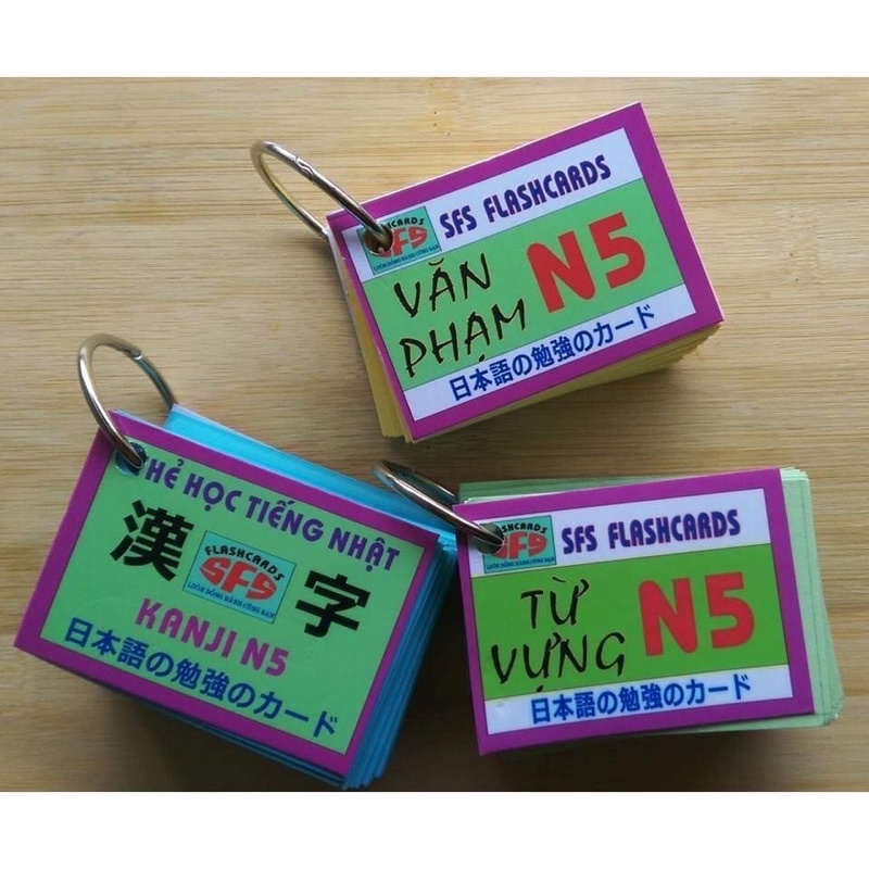Flash Card tiếng Nhật N5 | Shopee Việt Nam