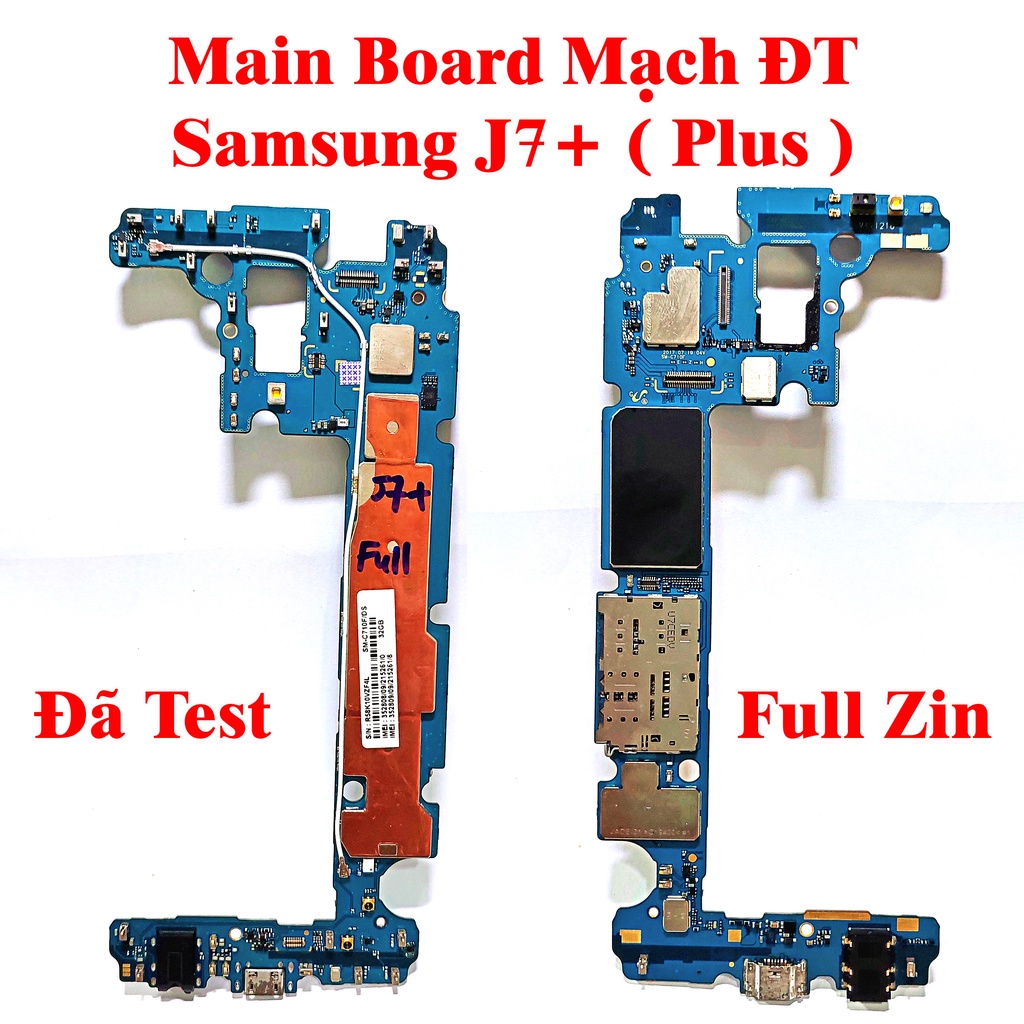 Main Board Mạch Điện Thoại Samsung J7 Prime, J7 Pro, J7+ ( Plus ) Đã ...