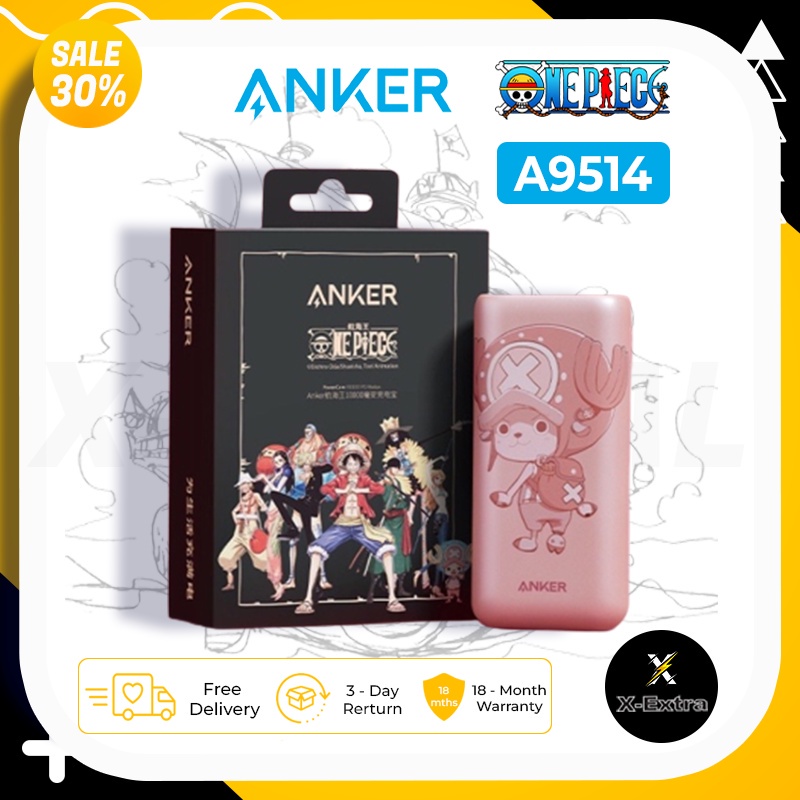 Pin sạc dự phòng Anker A9514 PowerCore 10000mah Redux One piece Series - sạc nhanh 20W bh 6 ...