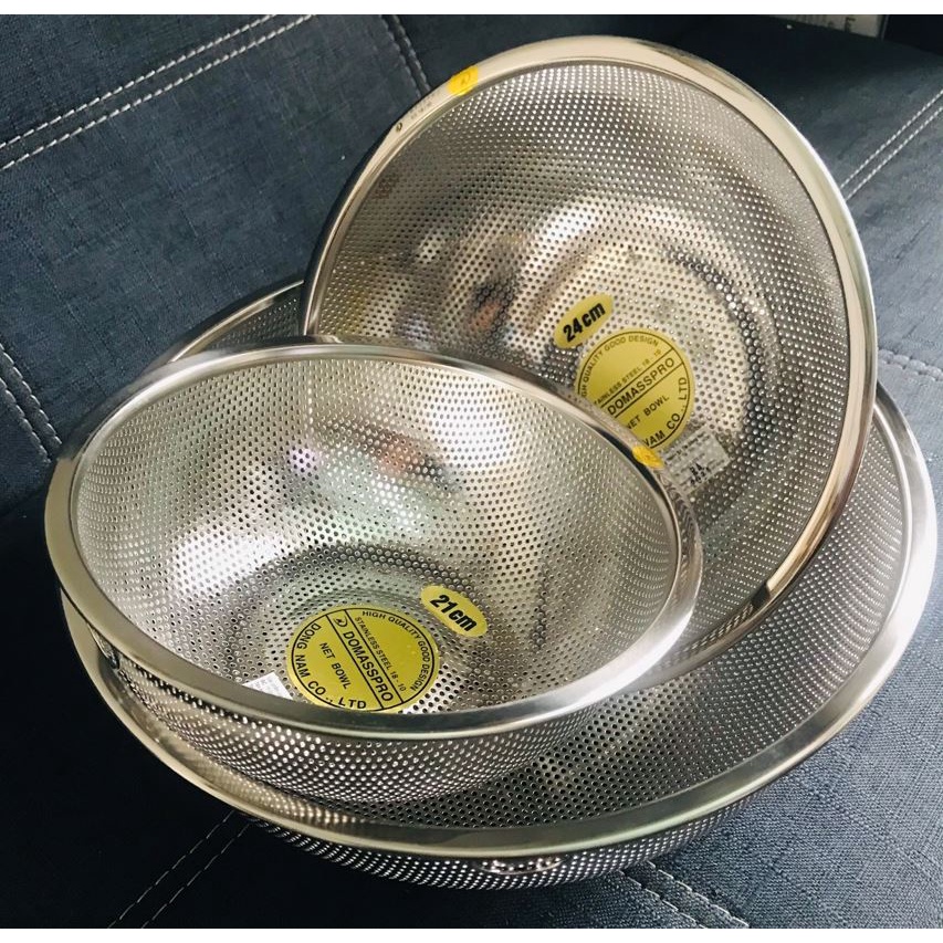 Rổ Inox 304 Việt Nam (21-24-30cm) | Shopee Việt Nam