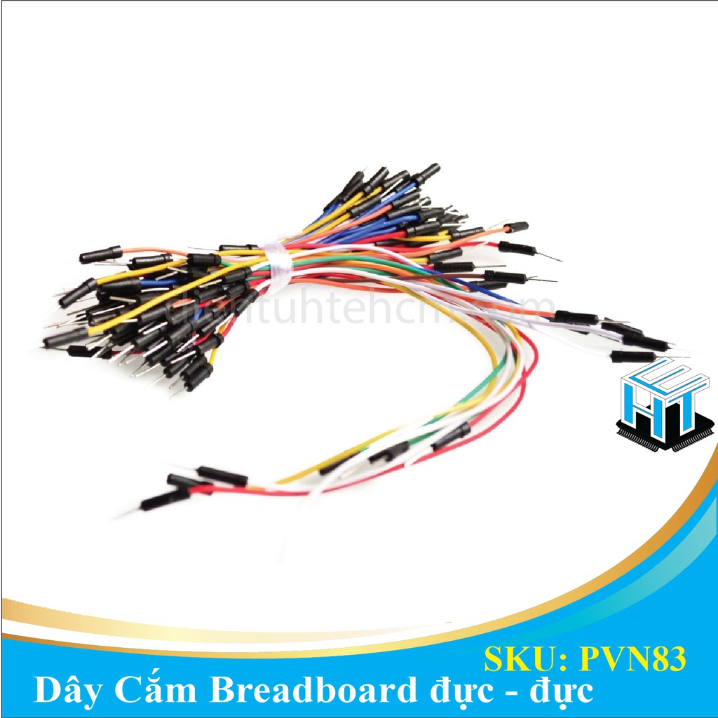 Dây Cắm Breadboard đực - đực nhiều kích cỡ 65 sợi | Shopee Việt Nam
