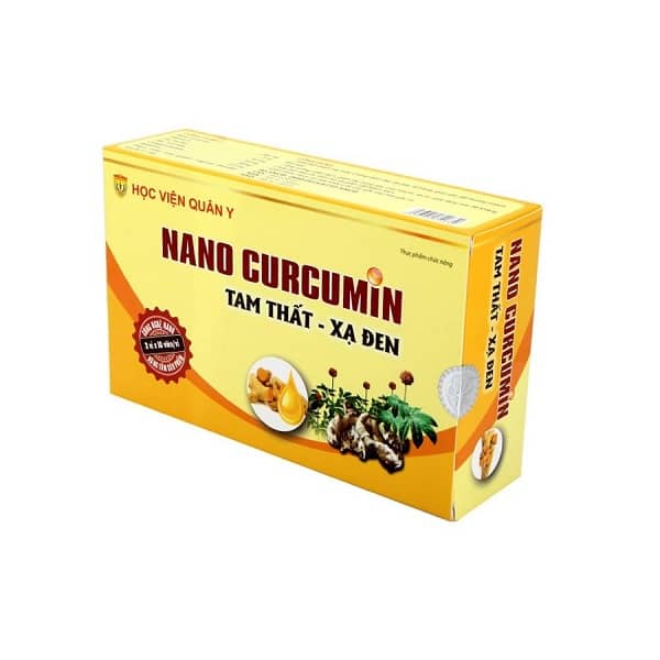 Viên Nghệ Nano Curcumin Tam Thất – Xạ Đen Học Viện Quân Y ( Hộp 30 viên ) | Shopee Việt Nam
