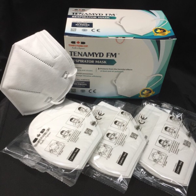 Date 3/2025 KHẨU TRANG 5 LỚP TENAMYD N95 1 HỘP 20 CÁI | Shopee Việt Nam