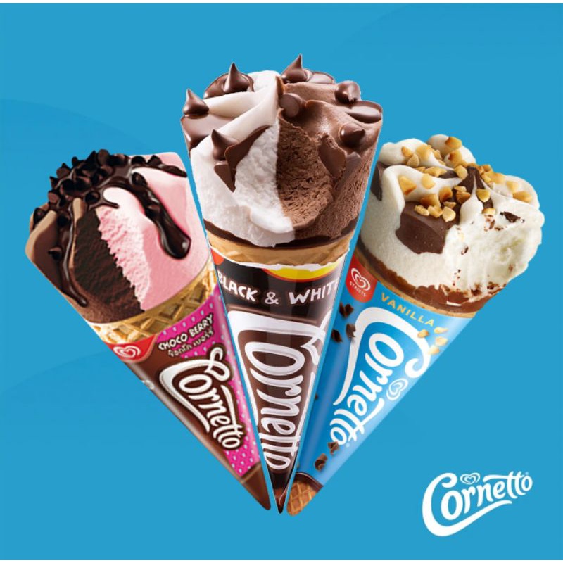 Kem ốc quế Wall's Cornetto Classic | Shopee Việt Nam