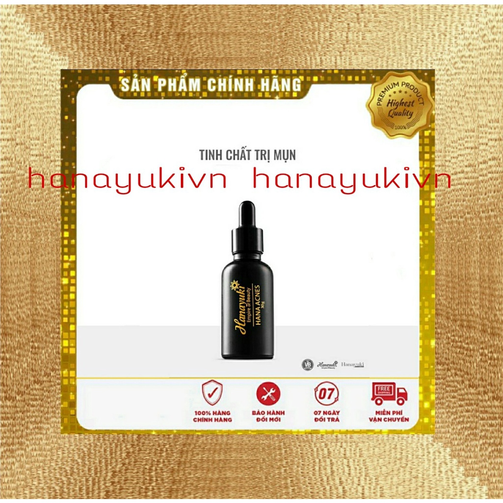 [ShopMall] Hanayuki SERUM TRỊ_MỤN HANA ACNES | Shopee Việt Nam