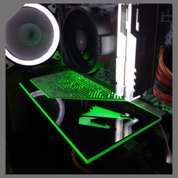 RGB VGA Backplate (Tấm che card màn hình led RGB) | Shopee Việt Nam
