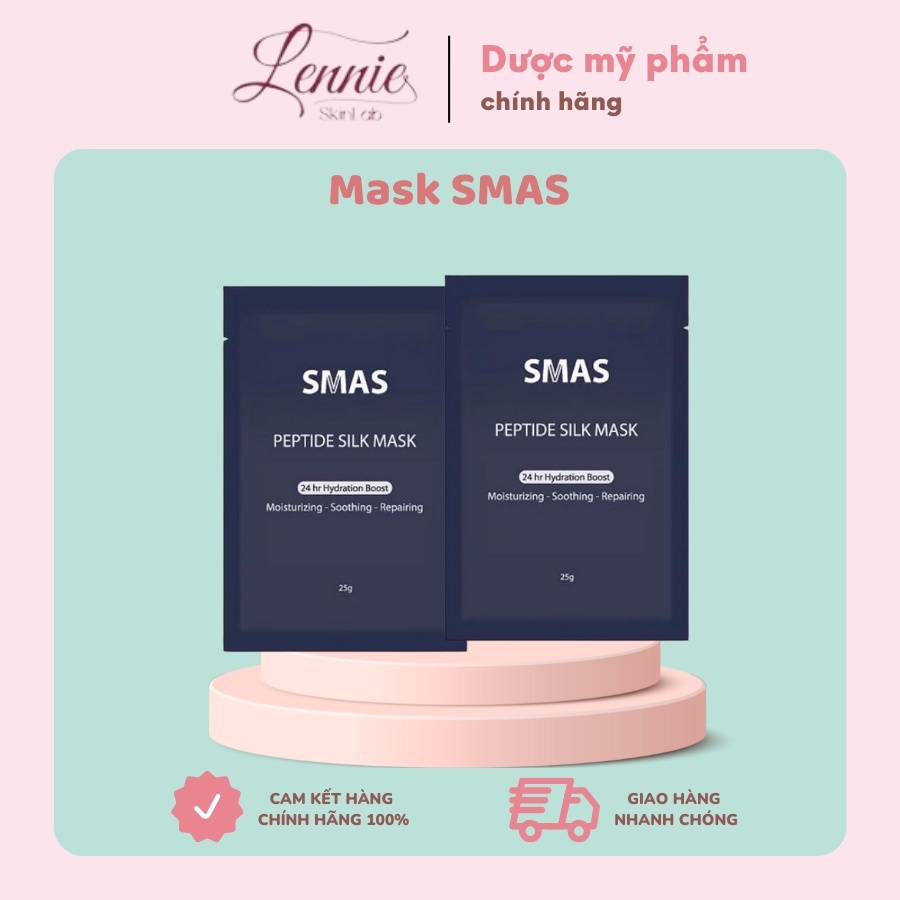 MẶT NẠ SMAS PEPTIDE SILK MASK 24H HYDRATION BOOST | Shopee Việt Nam