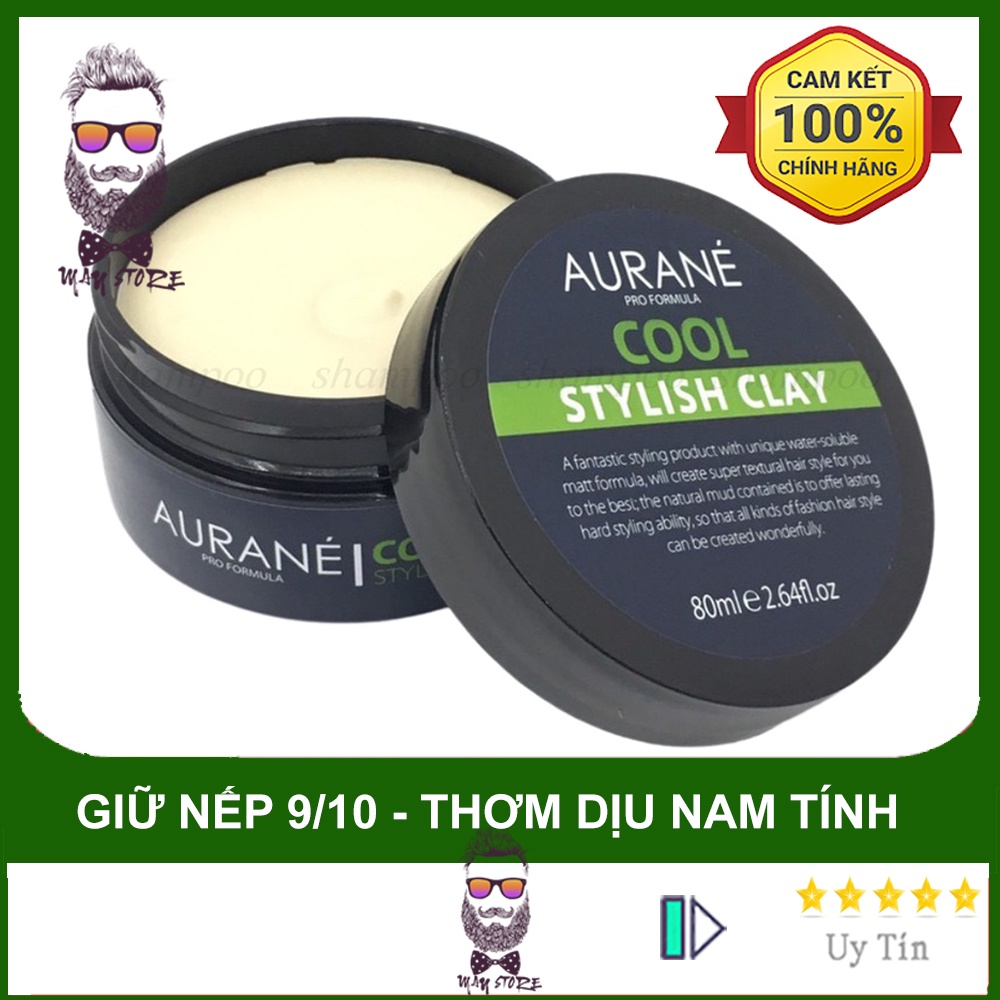 Sáp Vuốt Tóc Nam AURANÉ Cool Stylish Clay 80ml - Sáp Tạo Kiểu Tóc Nam ...