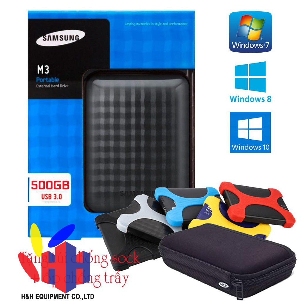 Ổ CỨNG DI ĐỘNG SAMSUNG M3 PORTABLE 500GB CHÍNH HÃNG | Shopee Việt Nam