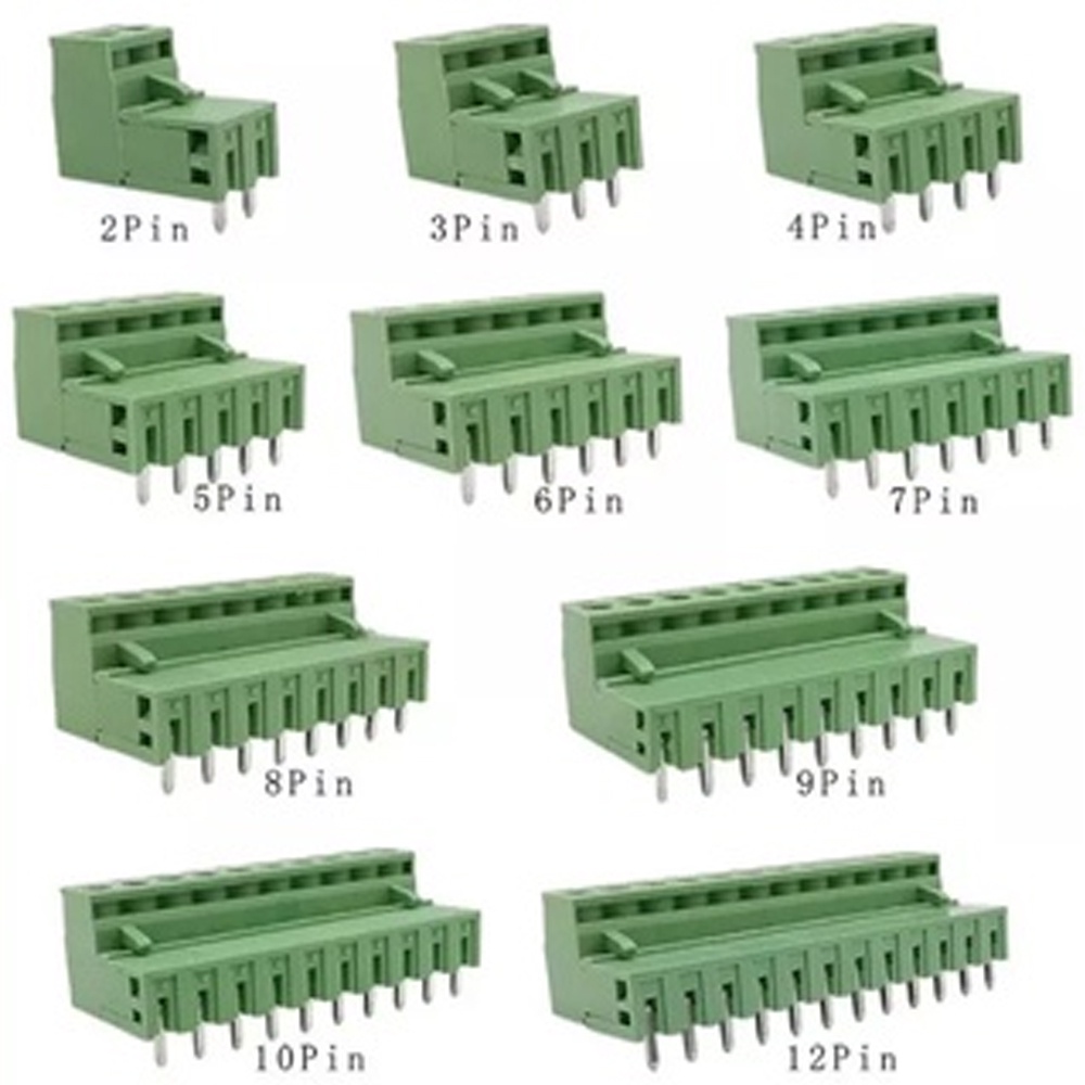 Cọc nguồn cầu đấu xanh 2EDG 5.08 Pluggable Terminal Block 5.08mm 2P 3P 4P 5P 6P 7P 8P Header cắm ...