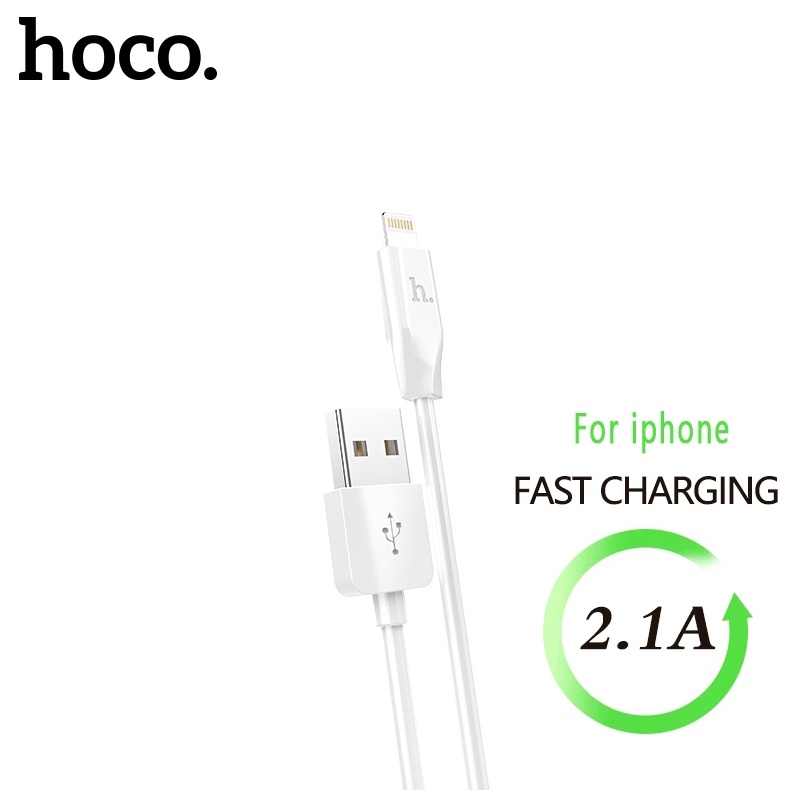 Dây cáp sạc nhanh HOCO. X1 2.1 chuyên dụng thích hợp cho Iphone 5 6 6s 7 8 plus x xs max xr 11 ...