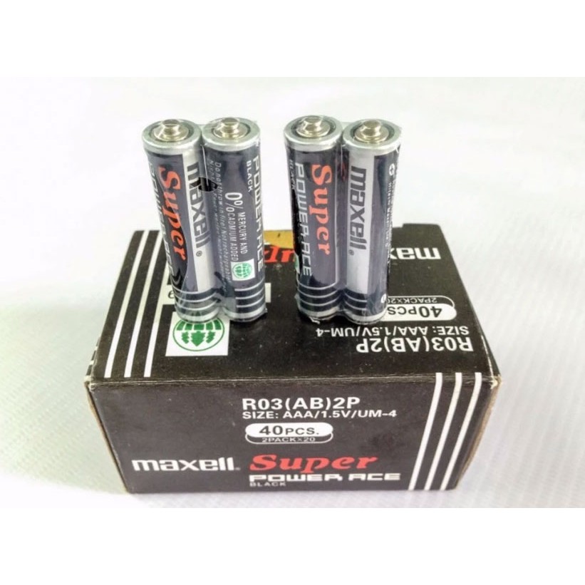 Bộ 20 Viên Pin Tiểu Maxell Super AAA (3A) 1.5V | Shopee Việt Nam