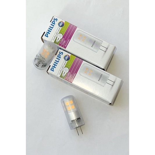 Bóng đèn led chân cắm G4 2,1W Philips SIÊU SÁNG *** CorePro LEDcapsuleLV 2,1-20W G4 827 D ...