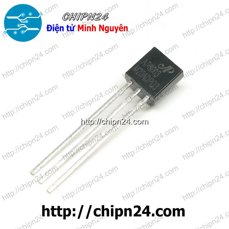 [2 CON] (DIP) IC AP8003 TO-92 (8003 5V) | Shopee Việt Nam