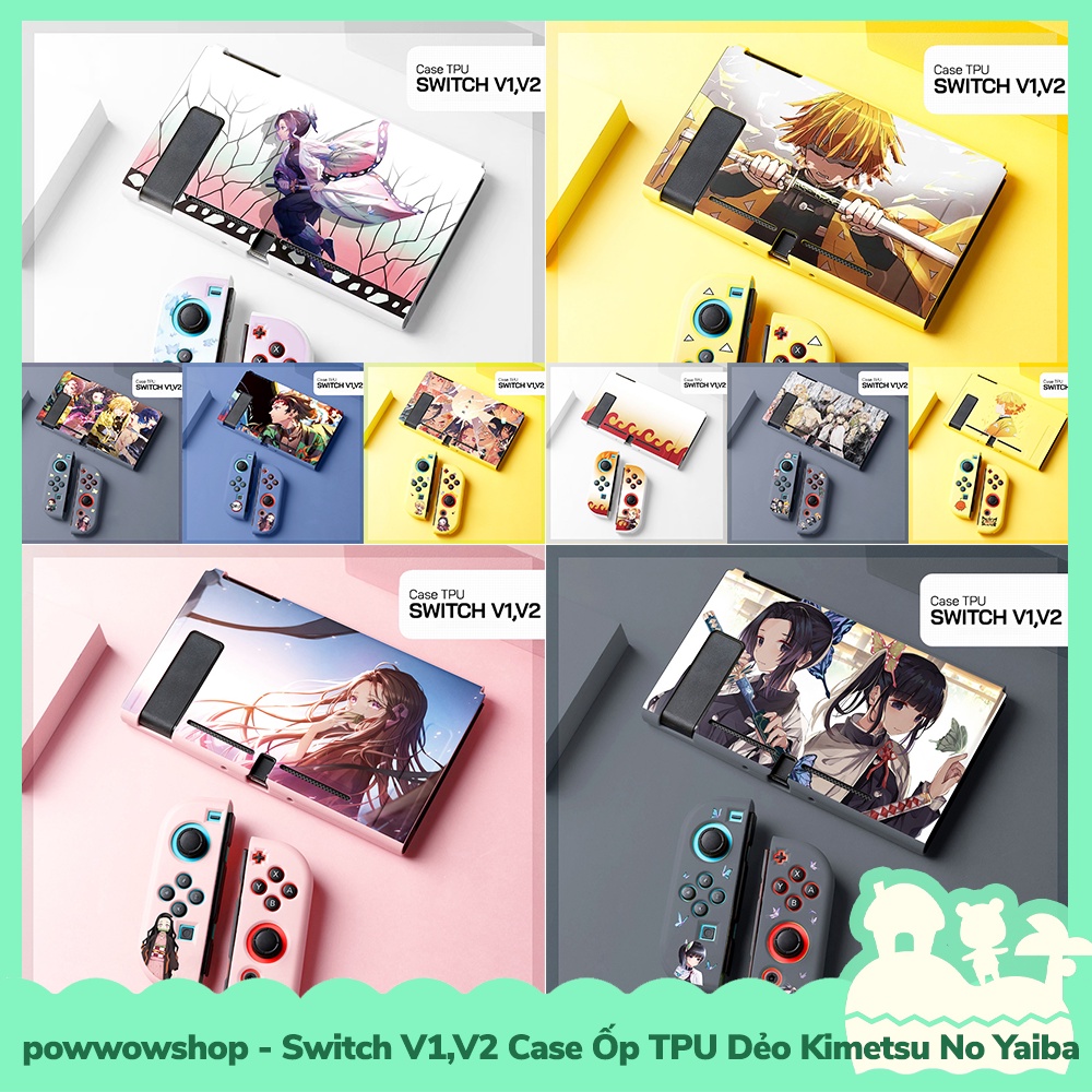 [Sẵn VN - Hỏa Tốc] Switch V1,V2 Case TPU Dẻo Cho Máy Game Cầm Tay ...