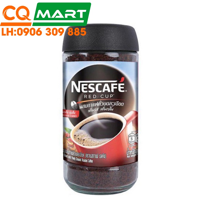 Cà Phê Hòa Tan Kết Hợp Cà Phê Rang Xay NESCAFÉ Red Cup - Hũ Thủy Tinh 200g | Shopee Việt Nam