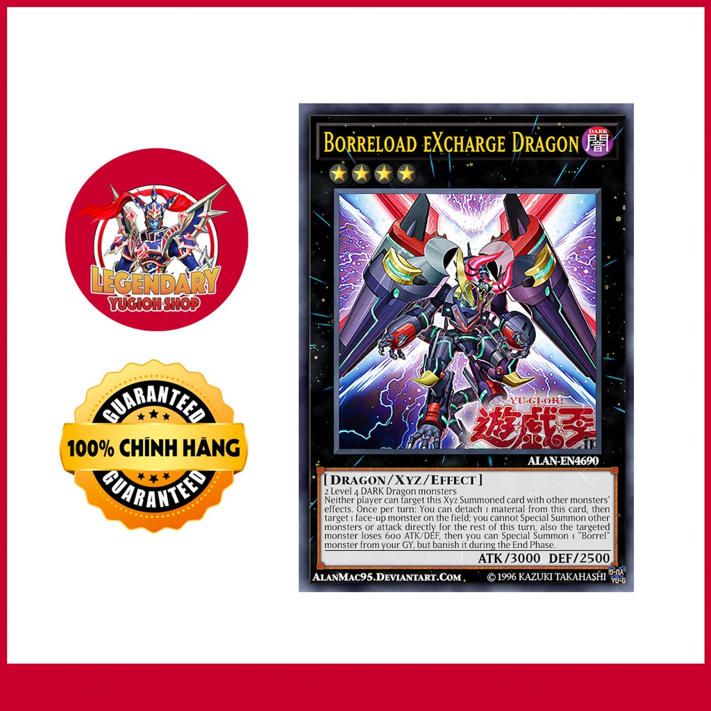 [Thẻ Bài Yugioh Chính Hãng] Borreload Excharge Dragon | Shopee Việt Nam