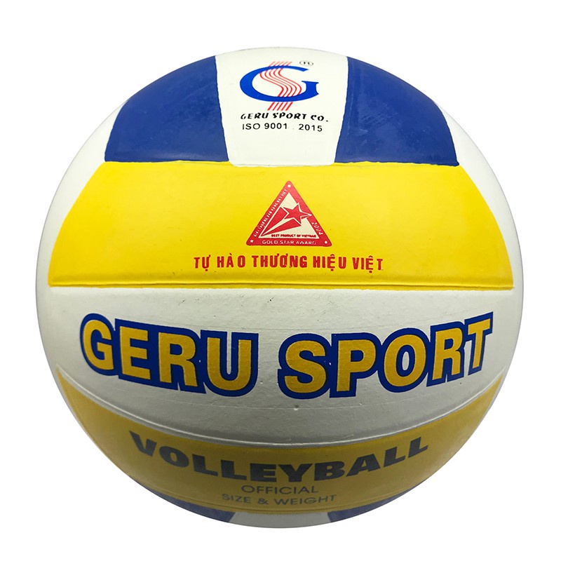 Bóng chuyền cao su Gerustar V5 Geru Sport - kèm kim bơm và lưới - mềm ...