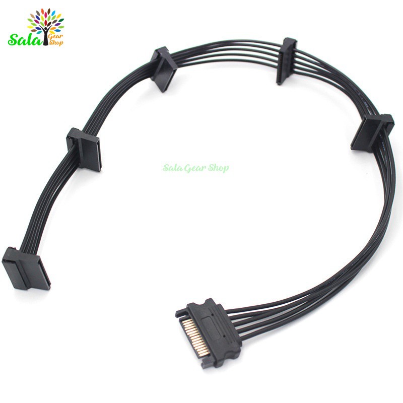 Cáp chia nguồn Sata 1 ra 5 cấp nguồn ổ HDD-SSD | Shopee Việt Nam
