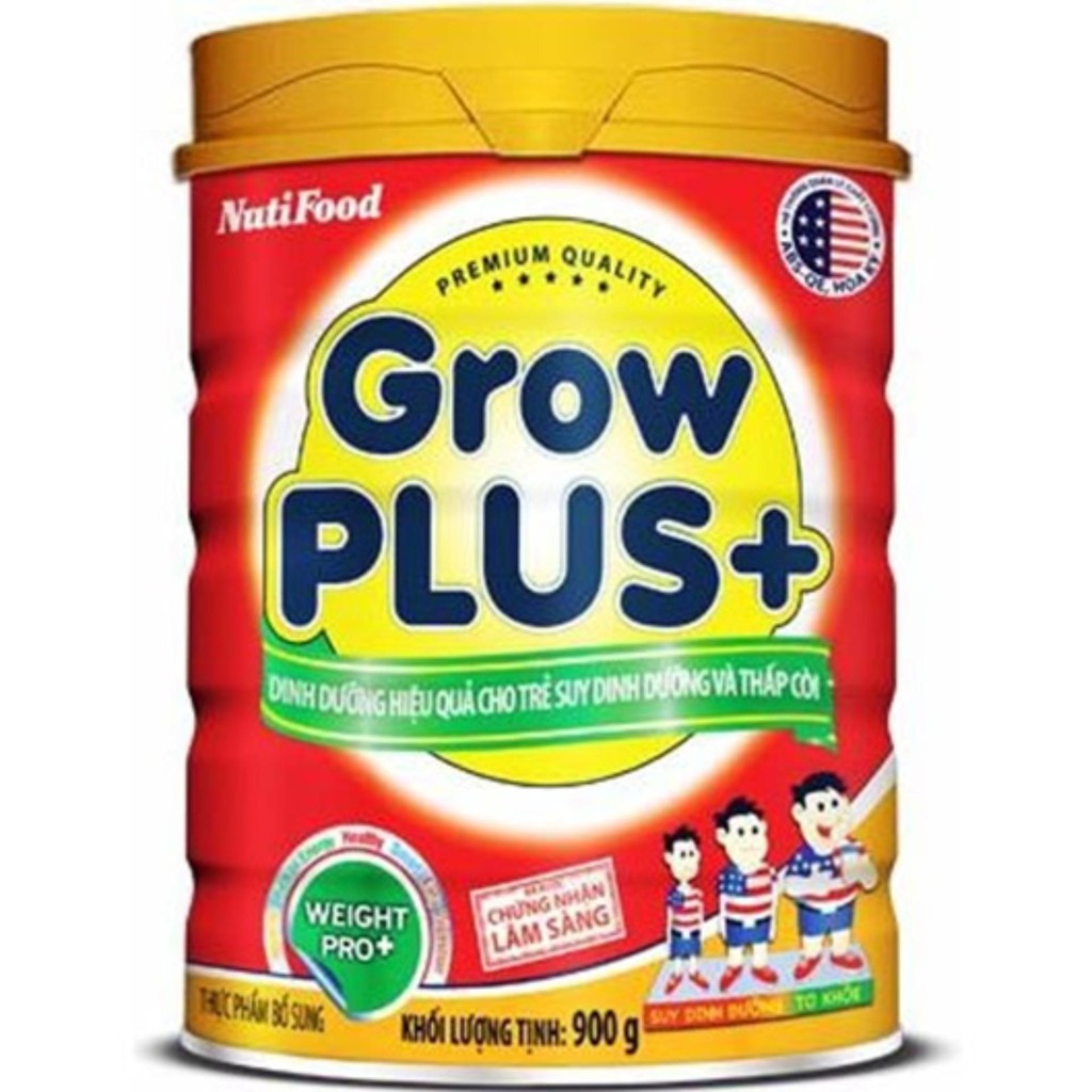 Sữa Nutifood grow plus + đỏ 900g | Shopee Việt Nam