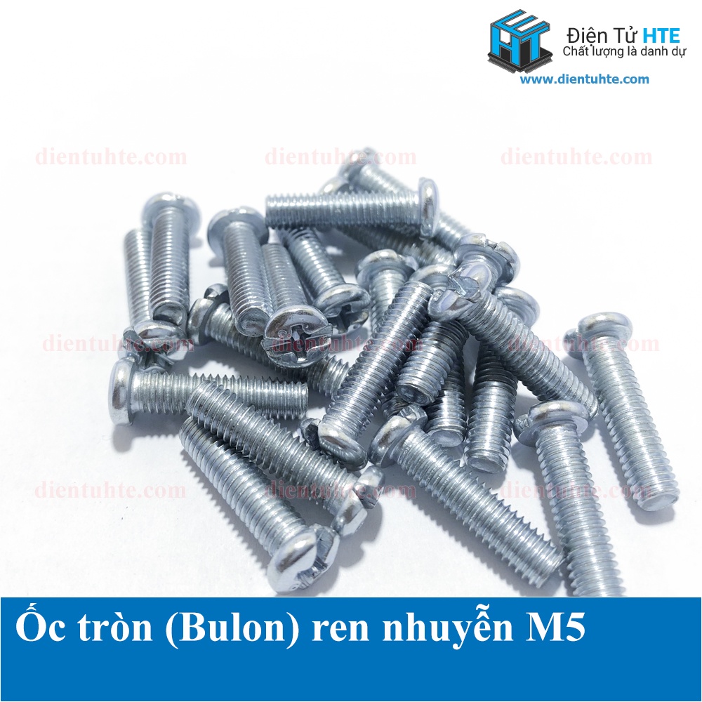 Ốc tròn (Bulon) ren nhuyễn M5 M6 nhiều độ dài | Shopee Việt Nam