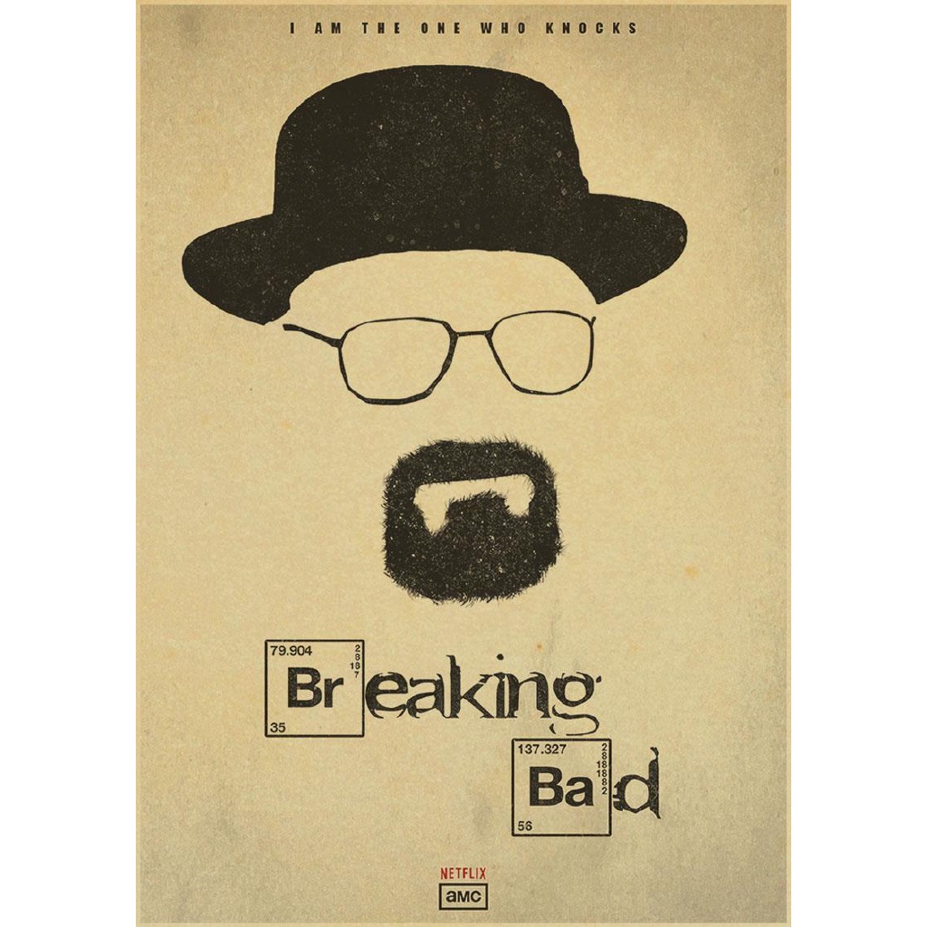 Poster Phim Breaking Bad Cổ Điển Treo Tường Trang Trí MS: 234 | Shopee ...