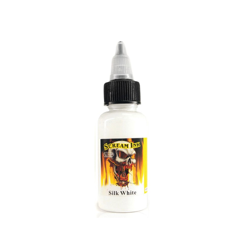 Mực xăm Scream Tattoo Ink Silk White | Shopee Việt Nam