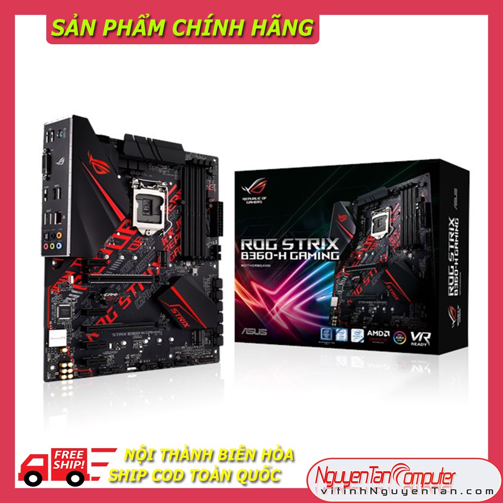 MAIN ASUS ROG STRIX B365-G GAMING NEW FULLBOX CHÍNH HÃNG - BẢO HÀNH 3 ...