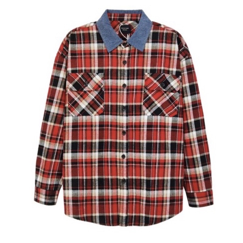 ⚡️[ORDER]⚡️[ẢNH THẬT] Áo Flannel FEAR OF GOD 5TH /Oversized Heavy ...