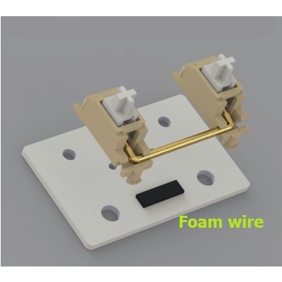 Bộ Stab Foam Poron cho Stab Stabilizer bàn phím cơ | Switch Foam PE dày ...