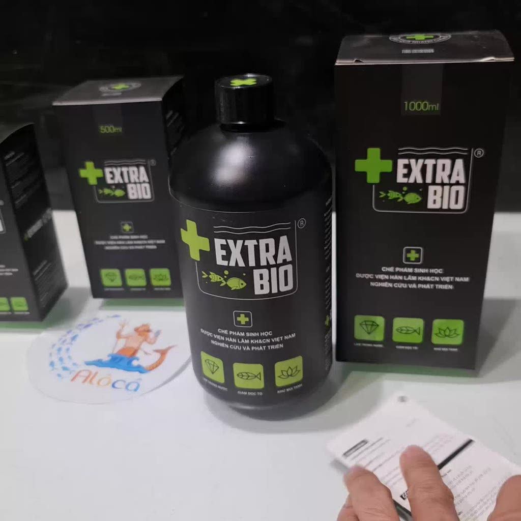 Vi sinh Extra Bio làm trong nước bể cá cảnh chai 250ml, 500ml, 1000ml | Shopee Việt Nam
