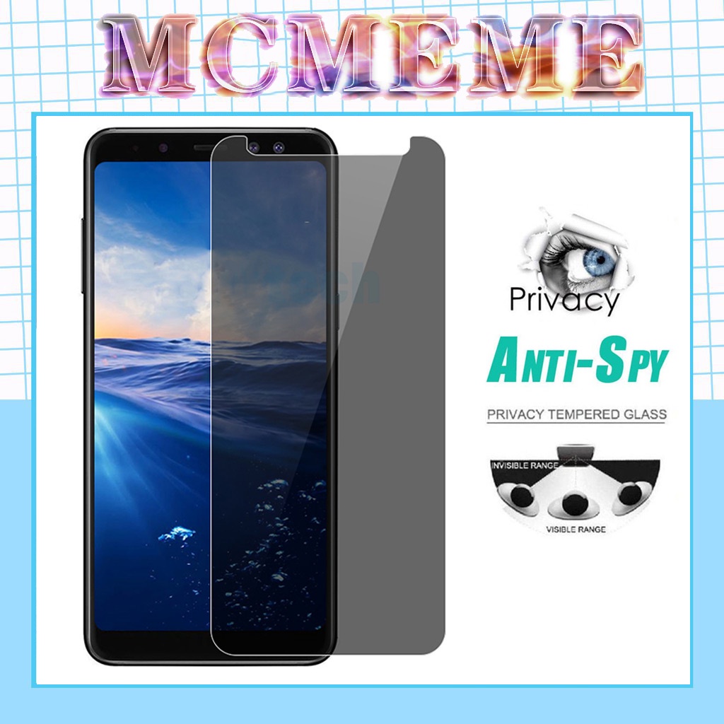 Kính cường lực chống nhìn trộm Samsung Galaxy J1 J2 J4 J5 J6 J7 J3 Pro A3 A5 A7 A8 A9 | Shopee ...