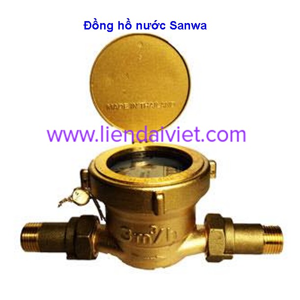Đồng hồ nước Sanwa 1/2" SV15, ren 21mm chính hãng có kiểm định gốc | Shopee Việt Nam
