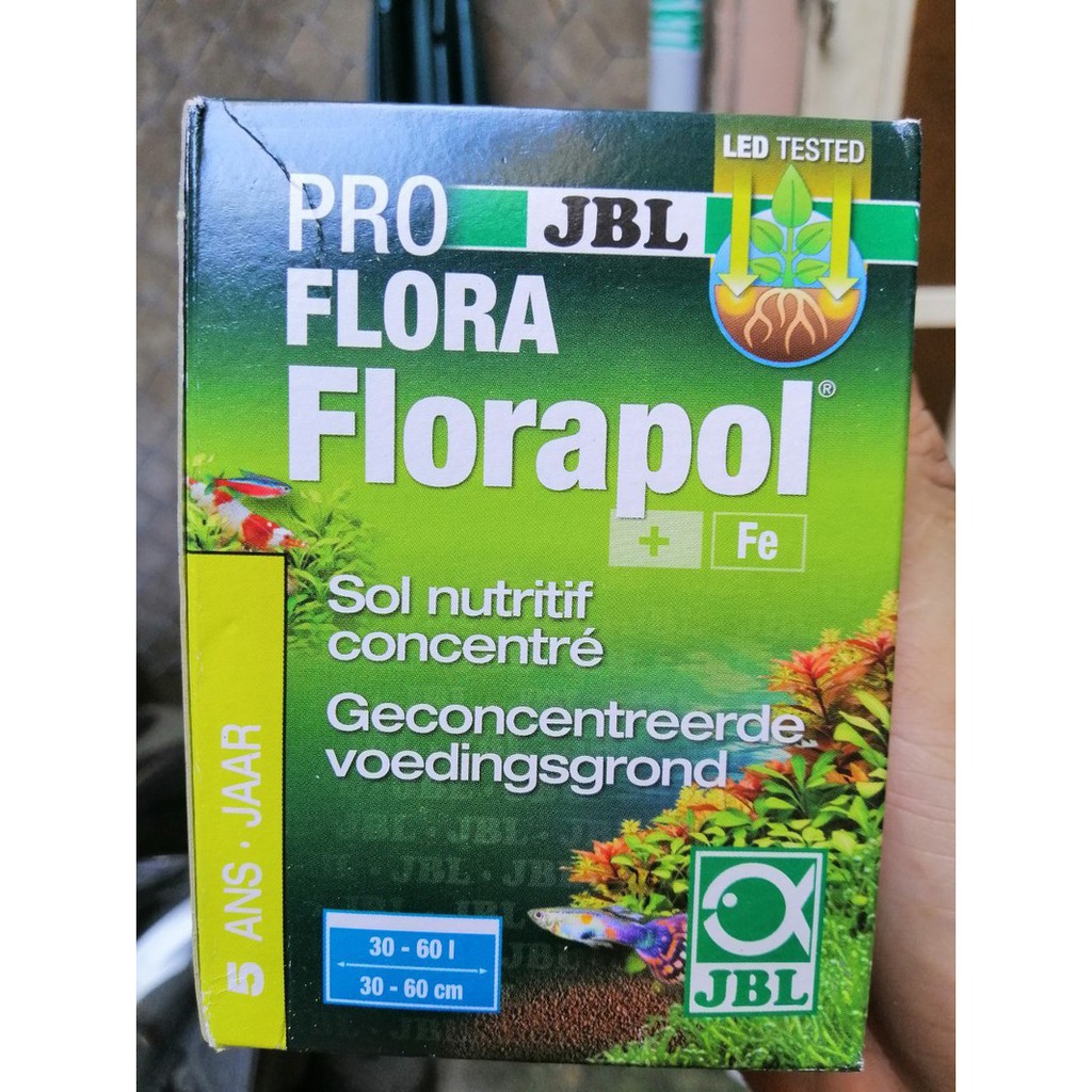 Cốt nền JBL-Florapol xuất xứ tại Đức hộp 350g dành cho hồ thủy sinh ...