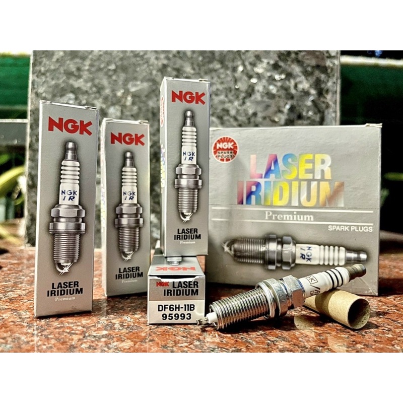 Bugi NGK Chính Hãng DF6H - 11B laser Iridium (Vios 2016-nay; Mazda) | Shopee Việt Nam
