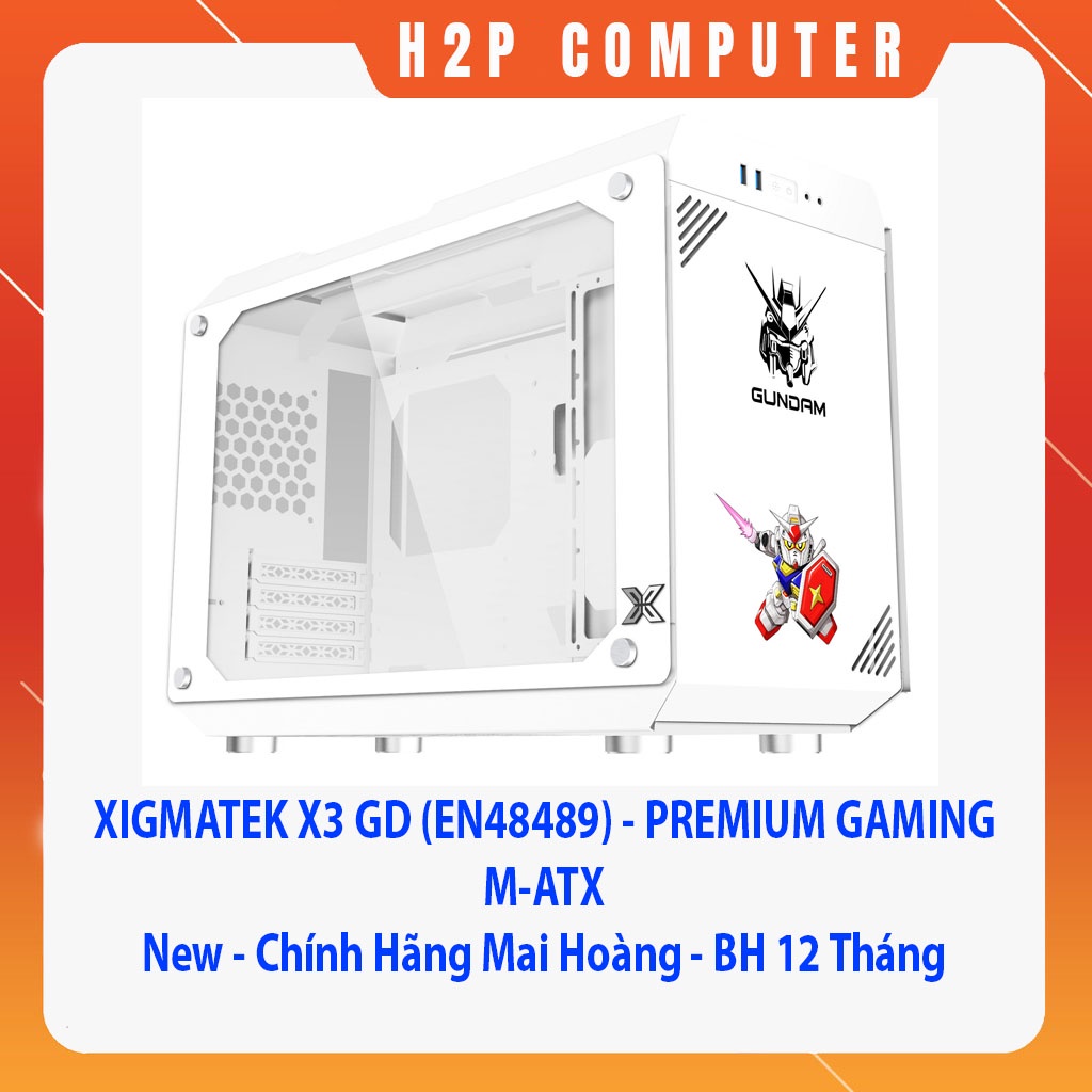 Vỏ Case XIGMATEK X3 GD (EN48489) - PREMIUM GAMING M-ATX - New chính ...