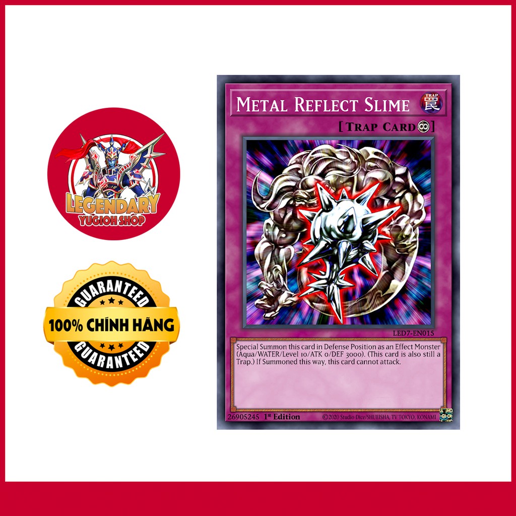 [Thẻ Bài Yugioh Chính Hãng] Metal Reflect Slime | Shopee Việt Nam