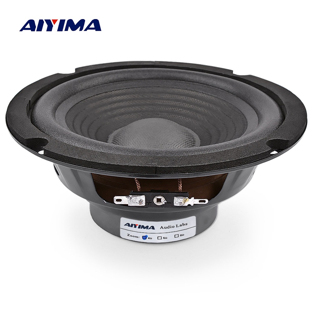 AIYIMA 1 Cái 150W 6.5 Inch Loa Bass Tầm Trung 4 / 8 Ohm Loa Tầm Trung Khuếch Đại Âm Thanh Loa ...