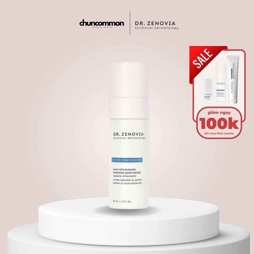 Kem dưỡng ẩm Dr. Zenovia ALOE VERA BLEMISH SOOTHING MOISTURIZER ...