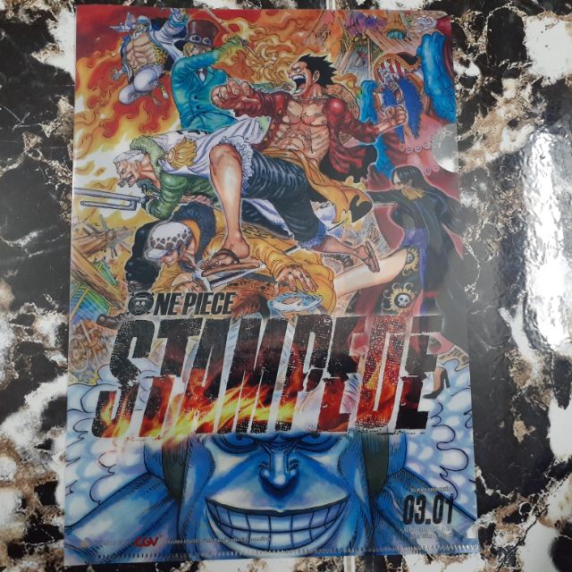 Bìa Clear file One Piece Stampede | Shopee Việt Nam