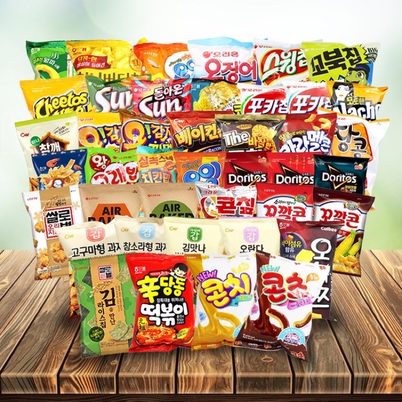 SNACK HÀN QUỐC TỔNG HỢP THẾ GIỚI SNACK NỘI ĐỊA🧅🍟. | Shopee Việt Nam