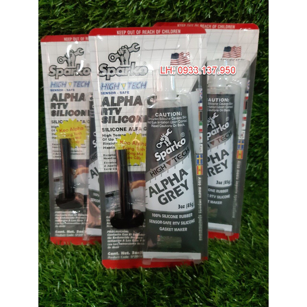 Keo xám Matit thế ron Sparko xám Alpha / keo thế ron 85g 32g 15g ...