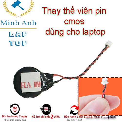 Pin cmos thay thế laptop - Pin cmos loại có dây | Shopee Việt Nam